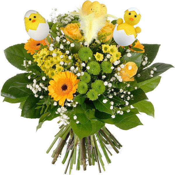 Bouquets composé "JOYEUSES PAQUES" - Livraison Express | Florajet