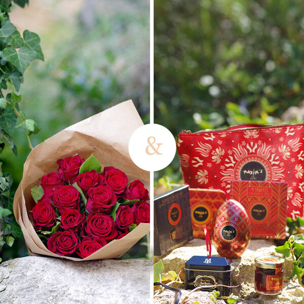 Bouquet de 15 Roses Rouges - Livraison en Express | Florajet