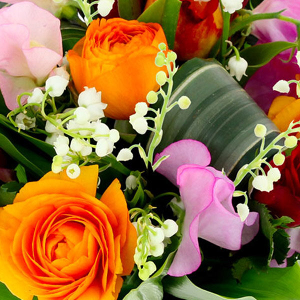 Bouquets composé "ECHAPPEE" - Livraison Express | Florajet