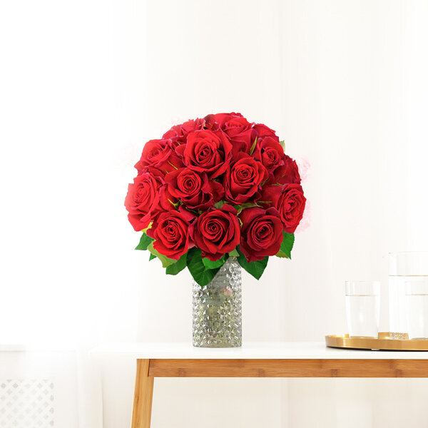 Bouquet de roses "BOUQUET DE 15 ROSES ROUGES" - Livraison Express ...